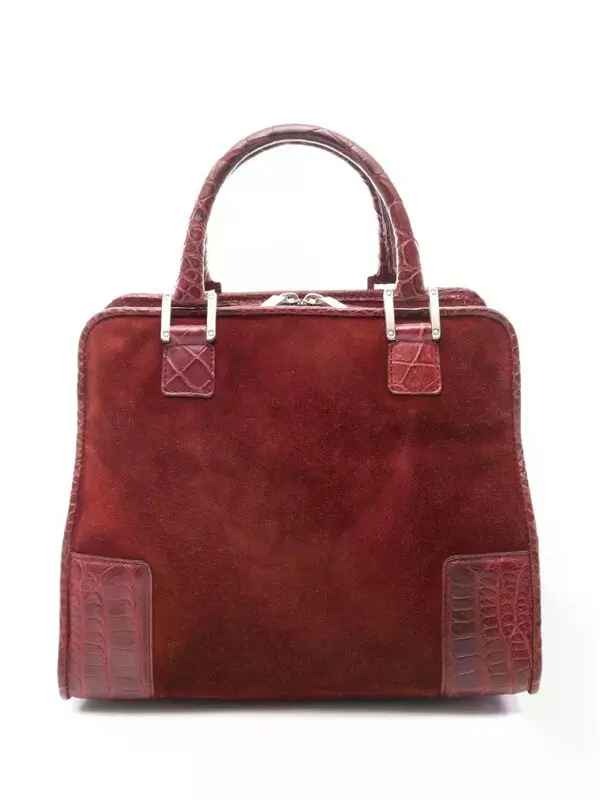 Loewe Amazona Suede Handbag