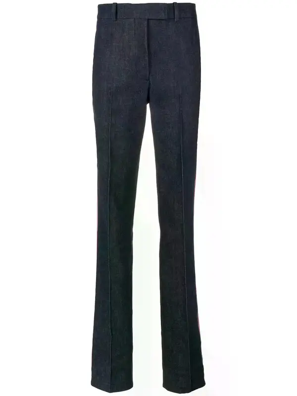 Calvin Klein Straight Leg Jeans With Contrast Panels