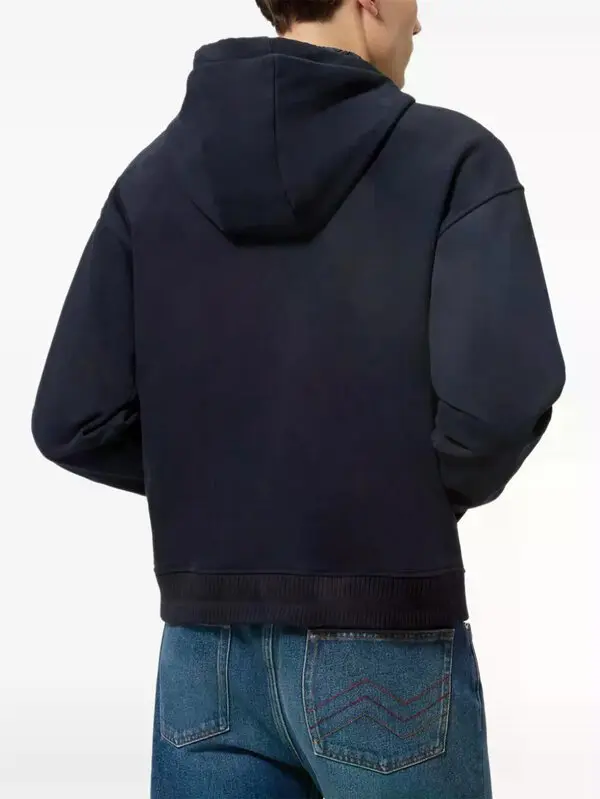 Missoni Zigzag-lining Zip-up Hoodie