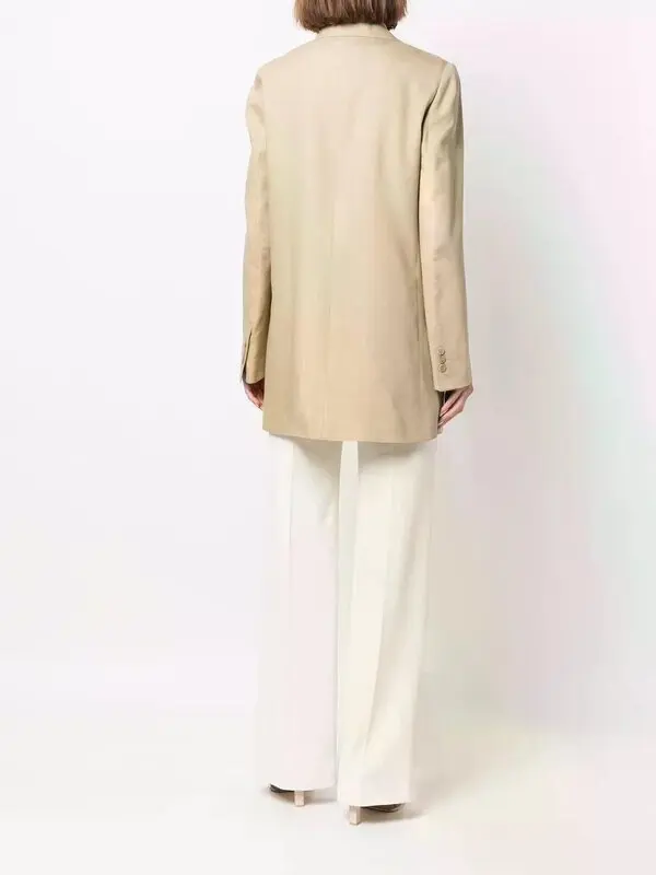 Alberta Ferretti Longline Single-breasted Blazer
