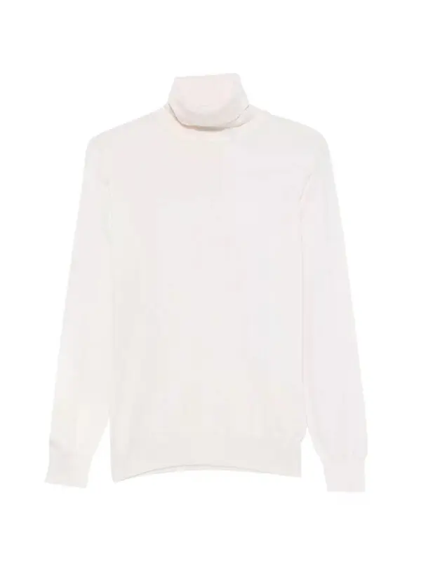 SERGIO MORETTI FIRENZE Fine Knit Roll-neck Sweater