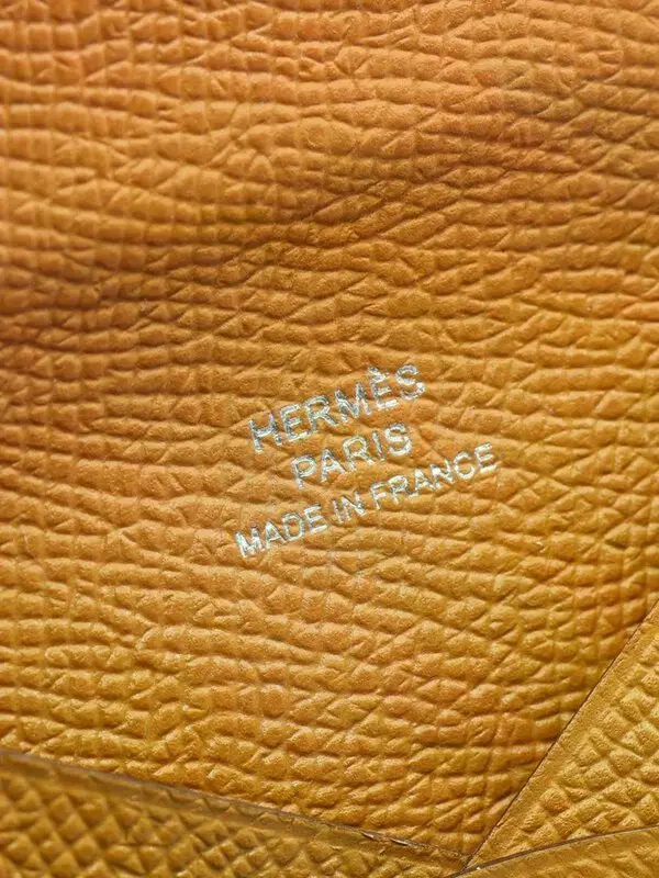Hermès 2020 Calvi Epsom Coin Purse - Neutrals