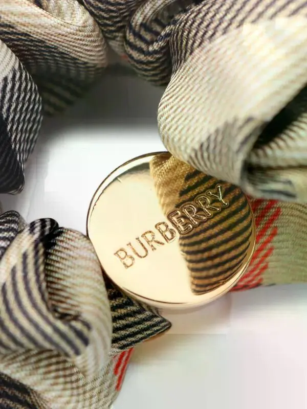 Burberry Check Scrunchie