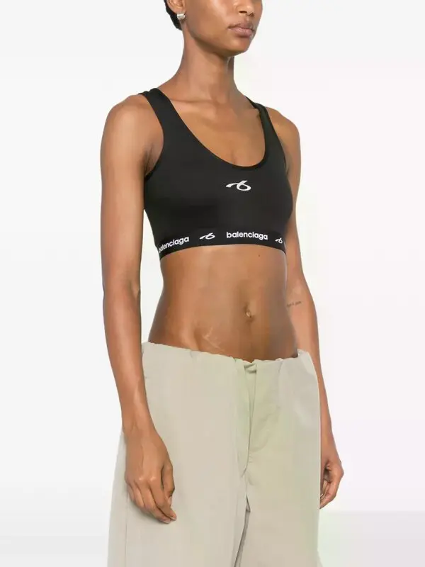 Balenciaga Logo-print Sports Bra