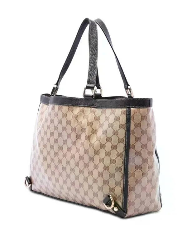 Gucci Gg Crystal Abbey D Ring Tote Bag