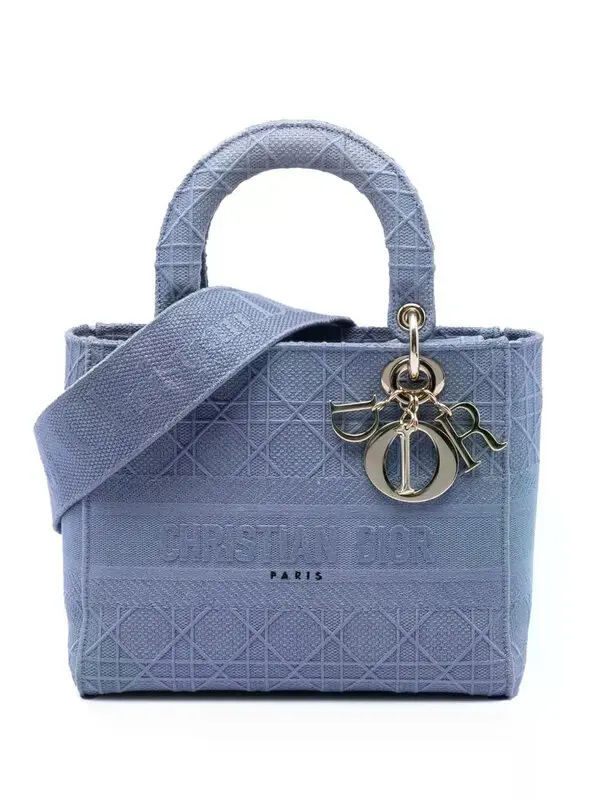 Dior Lady D Lite Satchel - Blue