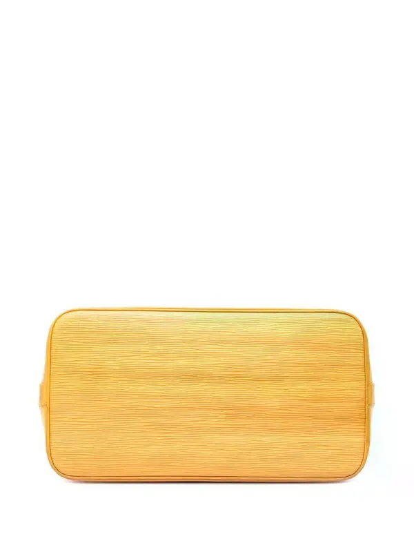 LOUIS VUITTON Epi Alma Pm Handbag - Yellow