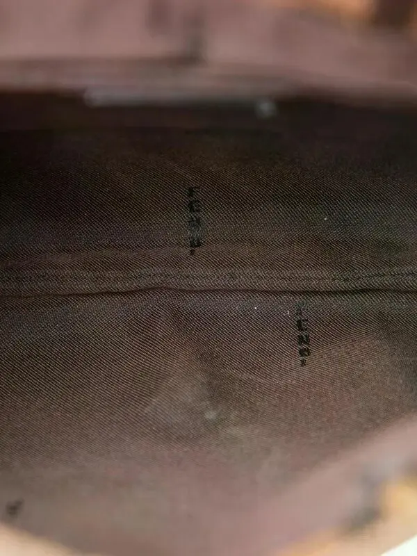 Fendi Zucchino Canvas Crossbody Bag
