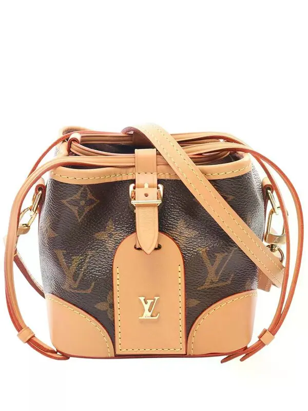 LOUIS VUITTON Monogram Noé Bucket Bag - Brown