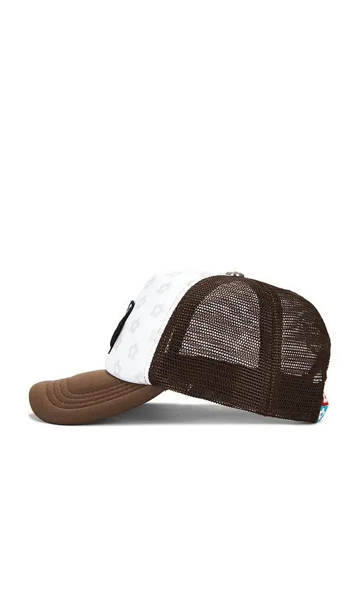 VANDYTHEPINK Eye Logo Patch Trucker Hat