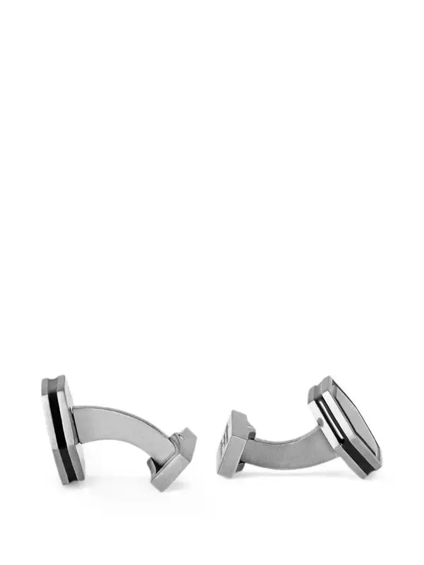 Tateossian Hexagon Enamel Cufflinks