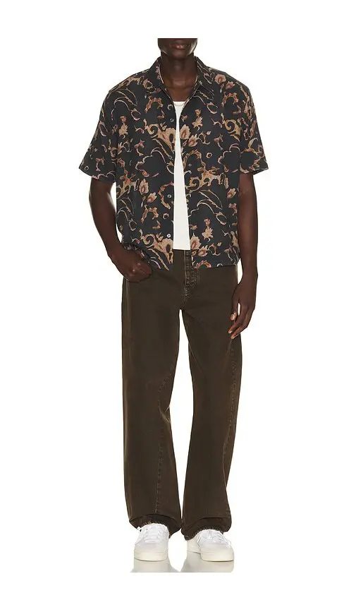 ALLSAINTS Fortune Shirt In . Also - Brown