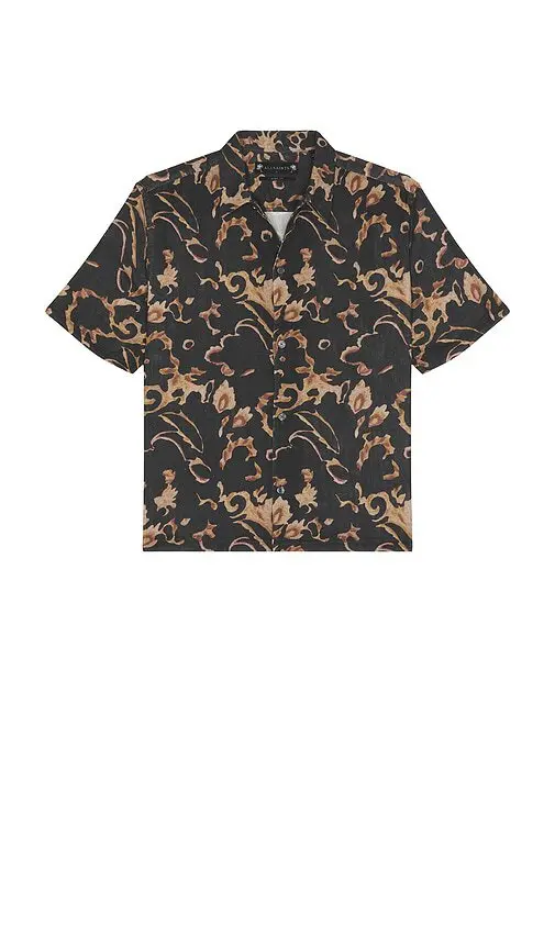 ALLSAINTS Fortune Shirt In . Also - Brown