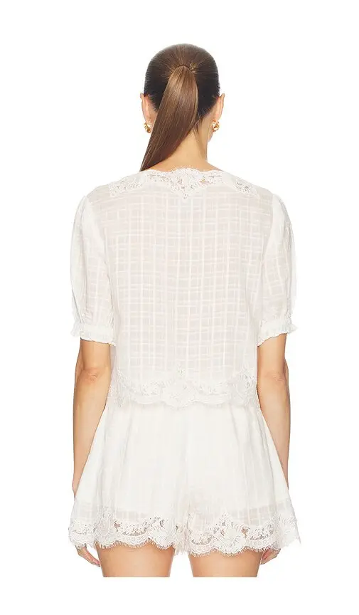 Cami Nyc Junie Lace-trimmed Top