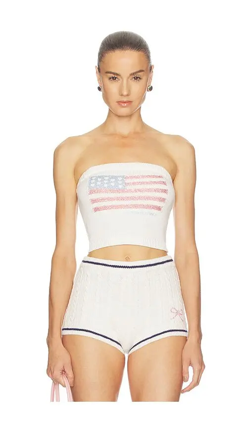 LoveShackFancy Deserae Tube Top