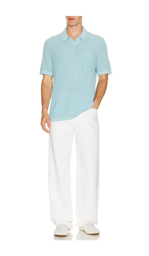 RHONE Coastal Johnny Collar Polo In . Also