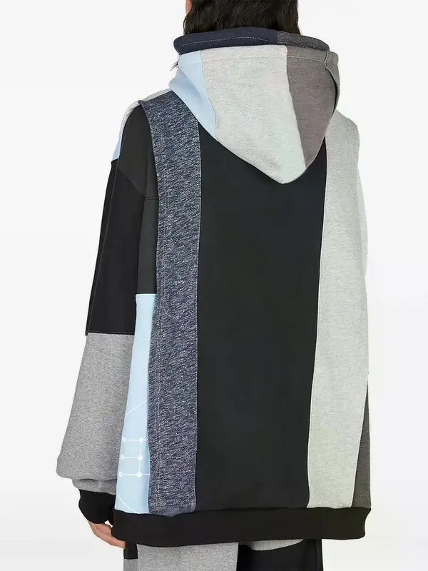 (DI)VISION Patchwork Jersey Hoodie