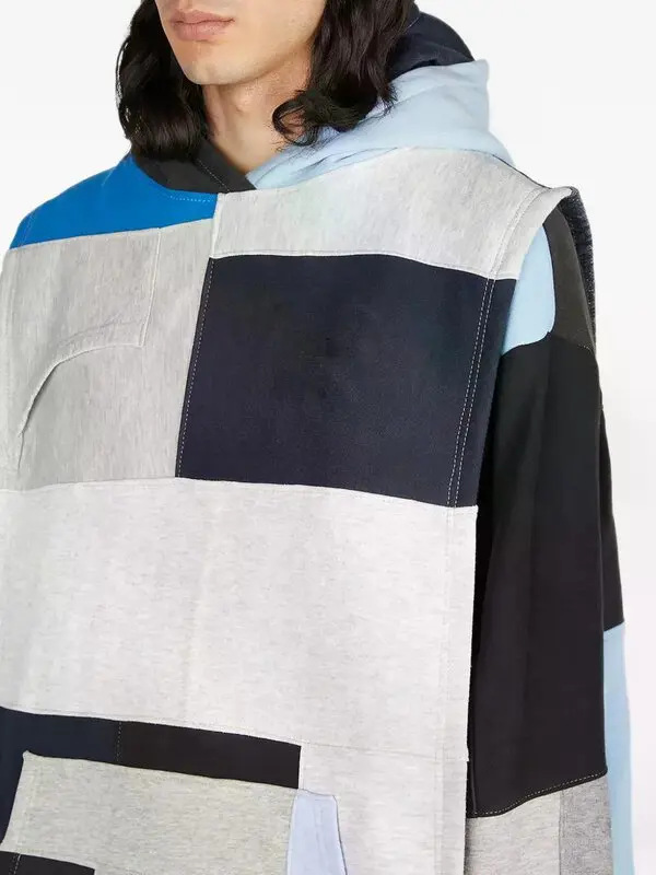 (DI)VISION Patchwork Jersey Hoodie