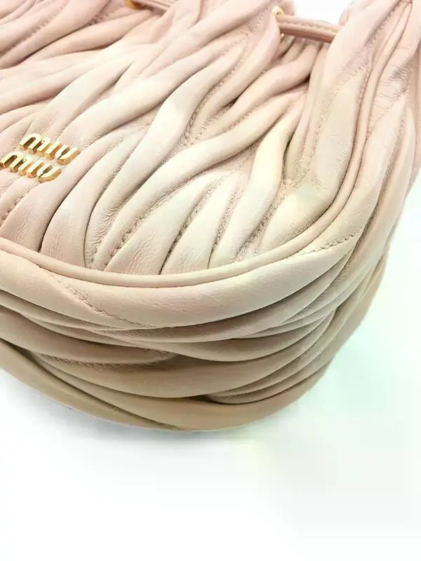 Miu Miu Matelassé Pouch Handbag