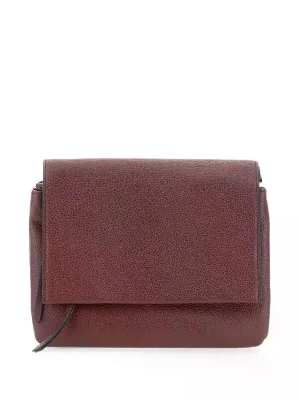 GIANNI CHIARINI Three Hammer Leather Shoulder Bag - Red