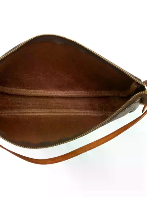 LOUIS VUITTON Monogram Pochette Accessoires Shoulder Bag - Brown