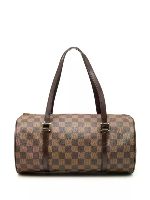 LOUIS VUITTON 2003 Damier Ebene Papillon 30 Handbag