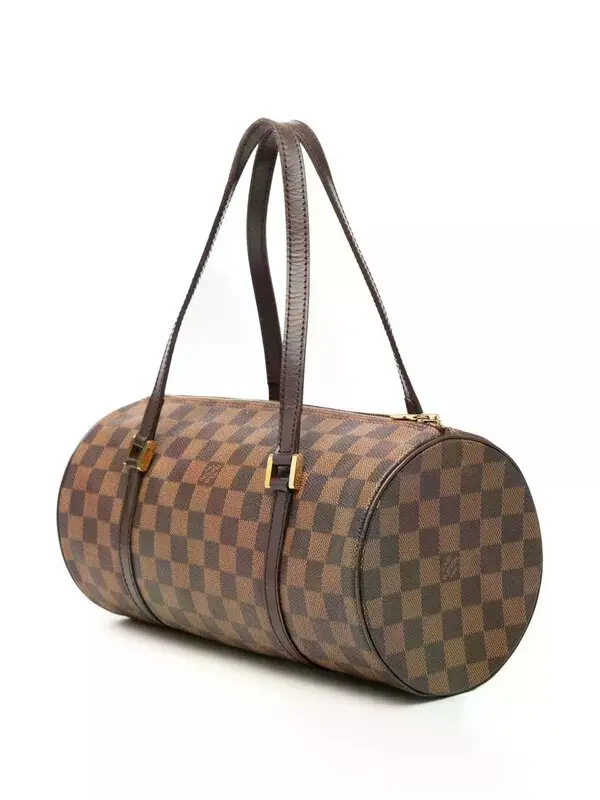 LOUIS VUITTON 2003 Damier Ebene Papillon 30 Handbag