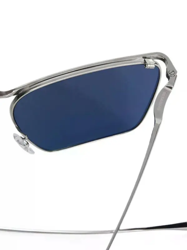 JIL SANDER Wireframe Rectangle-frame Sunglasses