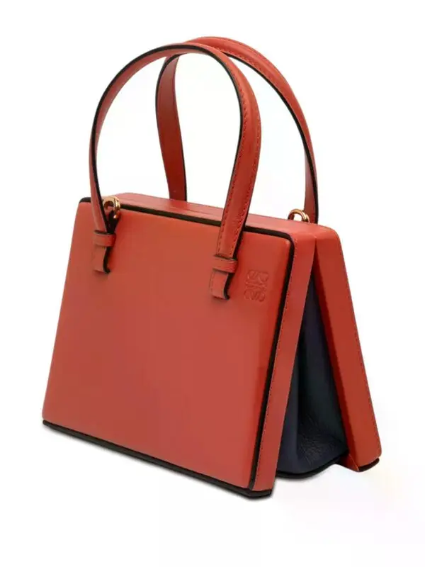 Loewe Small Tokyo Postal Top Handle Bag Satchel - Orange