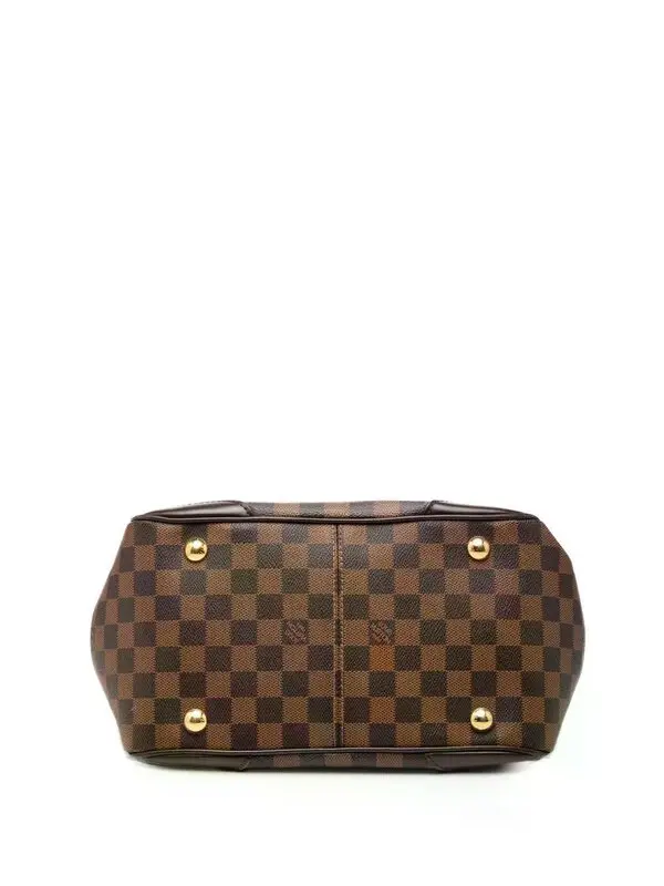 LOUIS VUITTON Damier Ebene Verona Pm Handbag