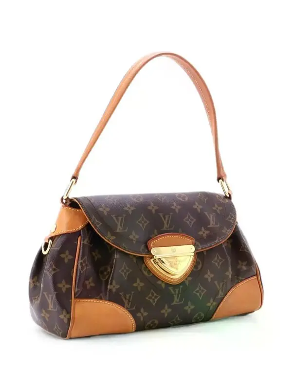 LOUIS VUITTON Beverly Handbag Monogram Canvas Mm Shoulder Bag