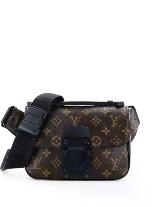 LOUIS VUITTON Lock Sling Bag - Brown