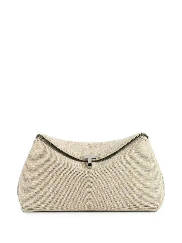 TOTEME Mini T-lock Rope Clutch Bag - Neutrals