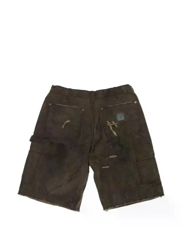 PALY Sinned 4 Nothing Distressed Cargo Shorts
