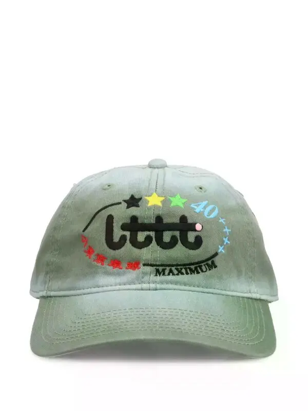 LITT' Litt Logo-embroidered Cap - Green