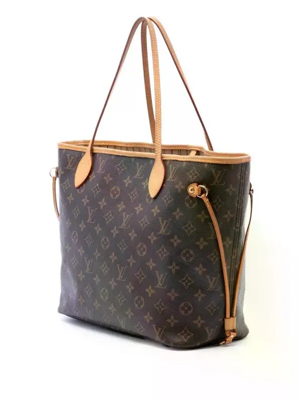 LOUIS VUITTON Monogram Neverfull Mm Tote Bag - Brown