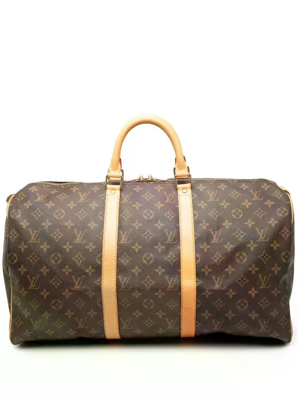 LOUIS VUITTON Keepall 50 Travel Bag - Brown