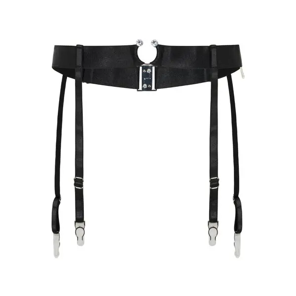 EMPRESS MIMI Astria Suspender Belt - Black