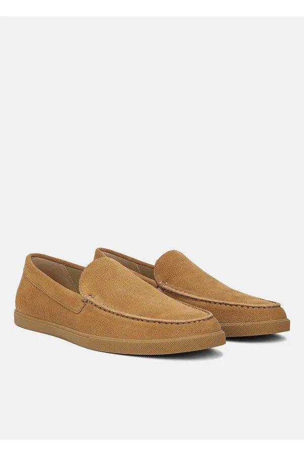 Vince Sonoma Suede Loafer - Brown