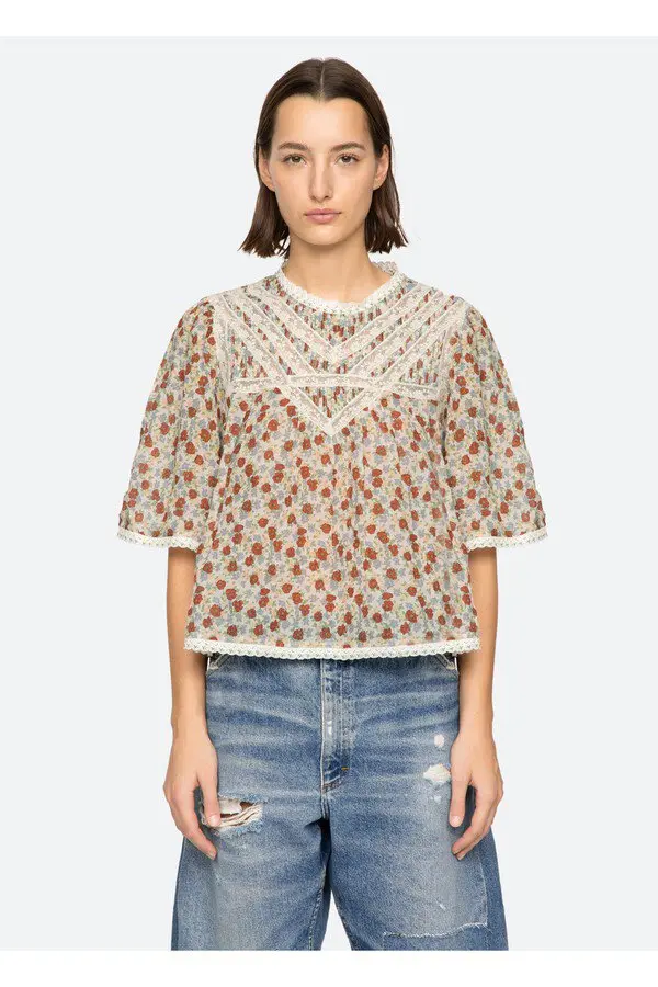 Sea Viera Top - Stripe