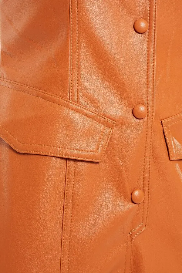 Nanushka Freya Vegan Leather Jumpsuit