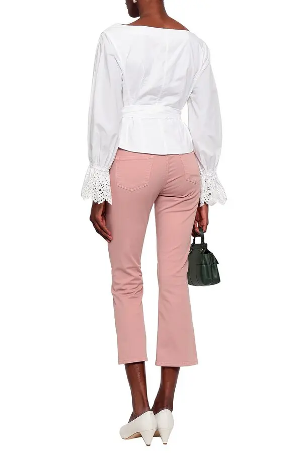 Rebecca Taylor Bowdetailed Cottonpoplin Shirt