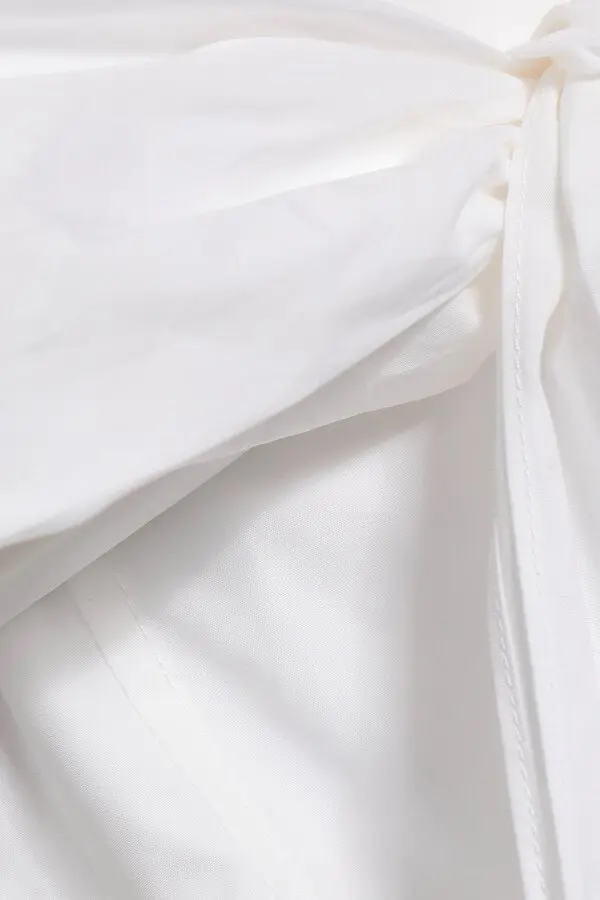 Rebecca Taylor Bowdetailed Cottonpoplin Shirt