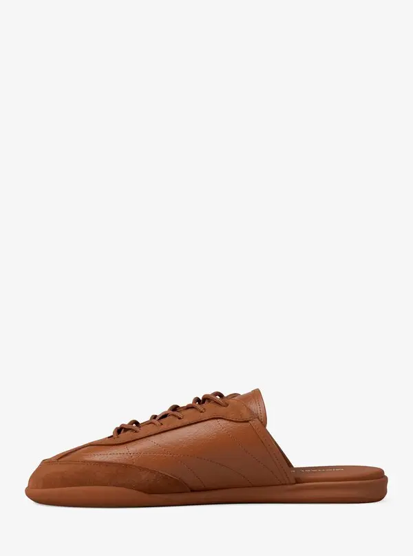 Michael Kors Nolan Leather Mule - Brown