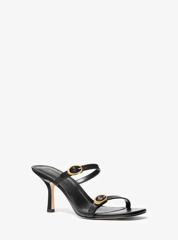 Michael Kors Kya Leather Sandal