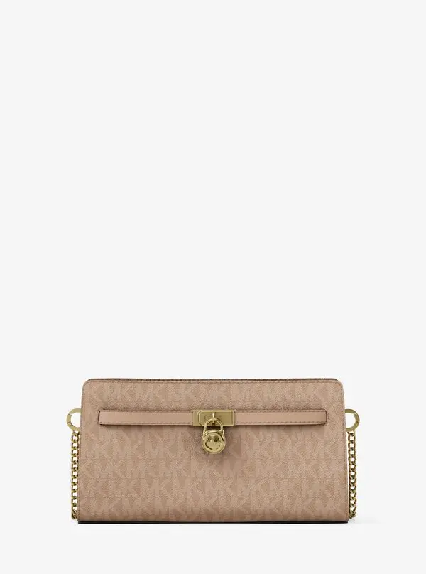 Michael Kors Hamilton Moderne Convertible Crossbody Bag - Natural