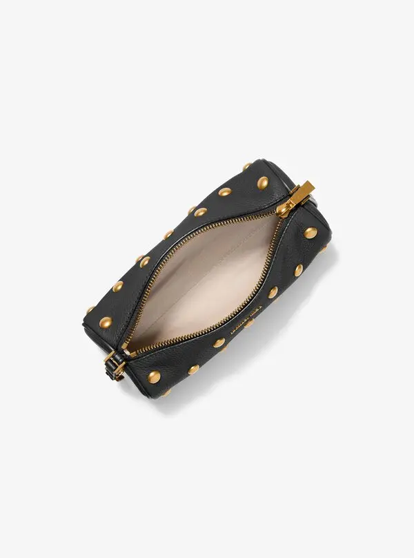 Michael Kors Izzy Small Studded Barrel Pochette - Black