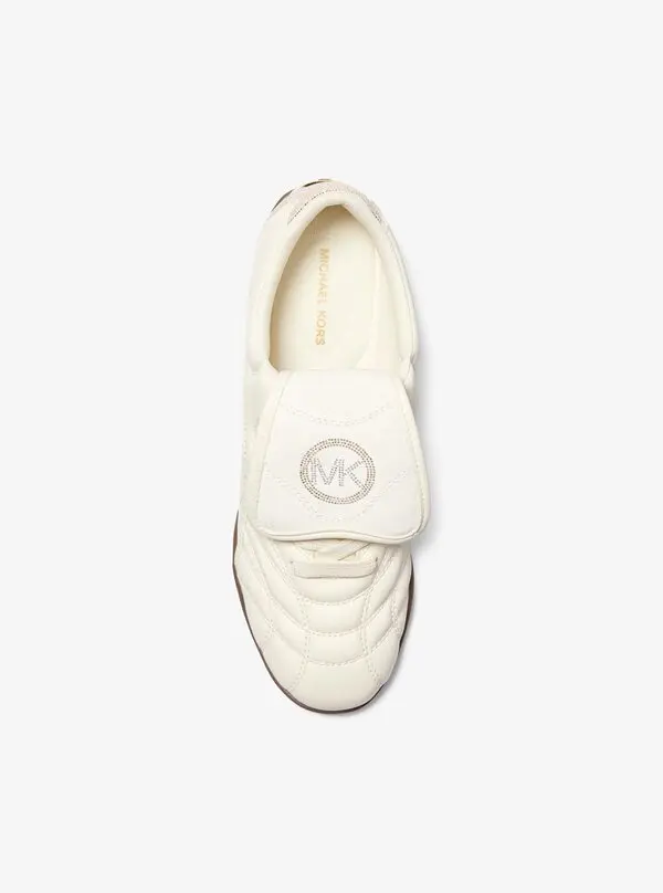 Michael Kors Kyler Embellished Trainers - Natural