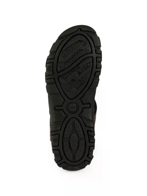 Geox Strada Perforated Touch-strap Sandals