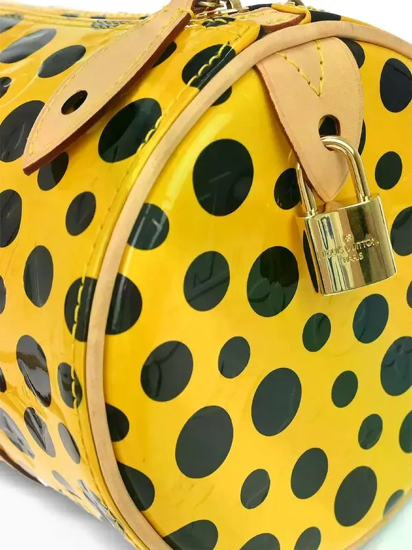 LOUIS VUITTON Yayoi Kusama Infinity Dots Papillon Shoulder Bag - Yellow